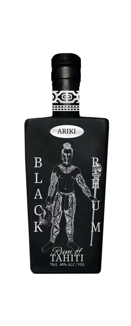 Ariki Black Rum of Tahiti 700ml x6 Bottles 40% ALC/VOL. – Makan