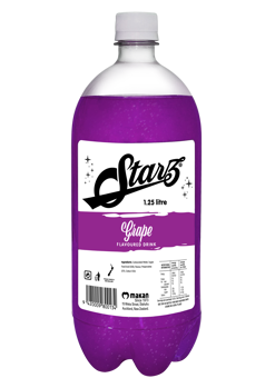 Starz Drinks Range - Grape 1.25L x 12pack – Makan